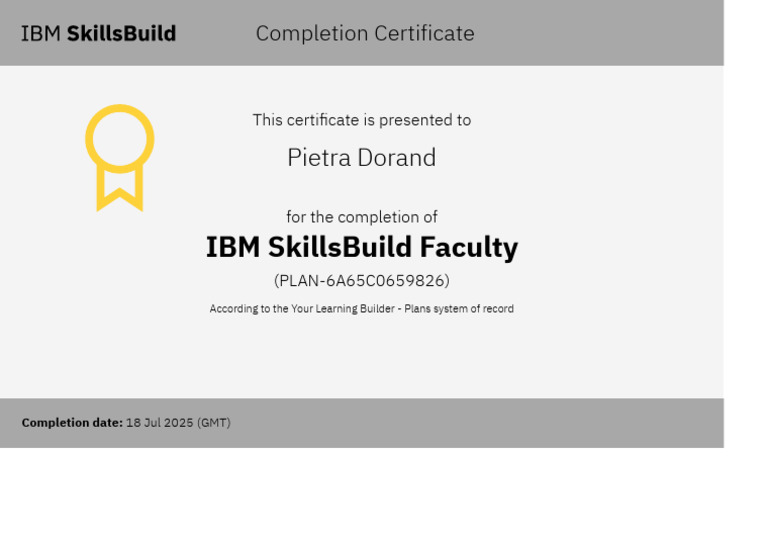 Ibm Skillsbuild Faculty | PDF