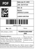 Delivery Docket Template PDF | PDF