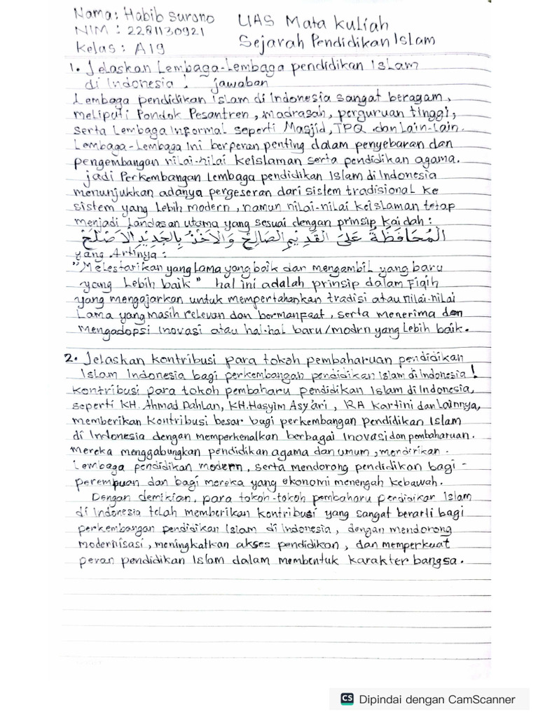 UAS SPI Habib Surono | PDF