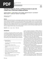 Autistic SPACE Framework for Healthcare | PDF | Autism Spectrum ...