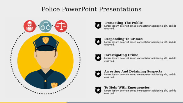88500-Free Police PowerPoint Presentations | PDF