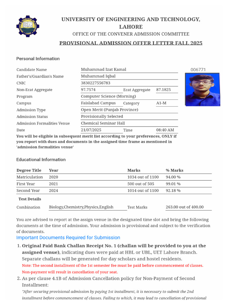 Offer Letter | PDF