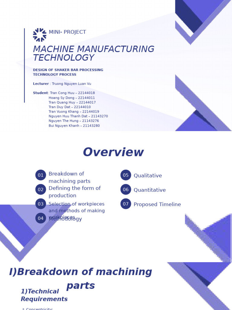 Machine Manufacturing Technology | PDF | Casting | Physical Sciences
