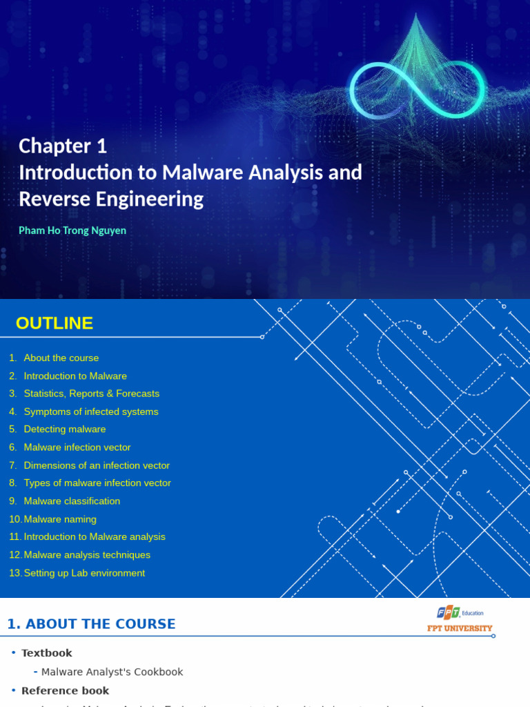 66d7cff7703b7de8783718d8 1 Introduction To Malware Analysis | PDF | Malware | Security Engineering