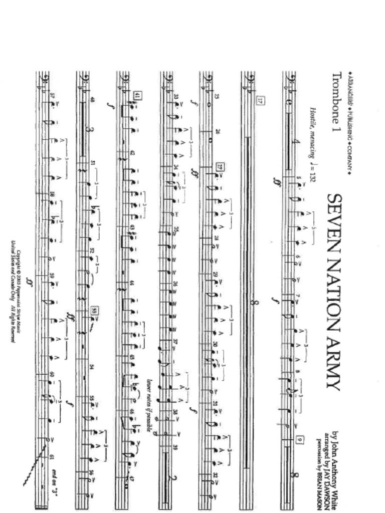 Trombone Arrangements Archive | PDF