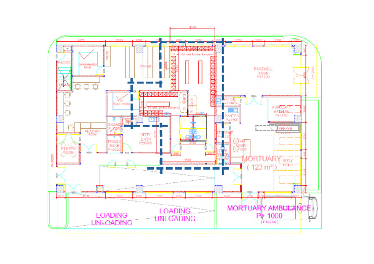 Layout Ruang Loker Terpusat | PDF