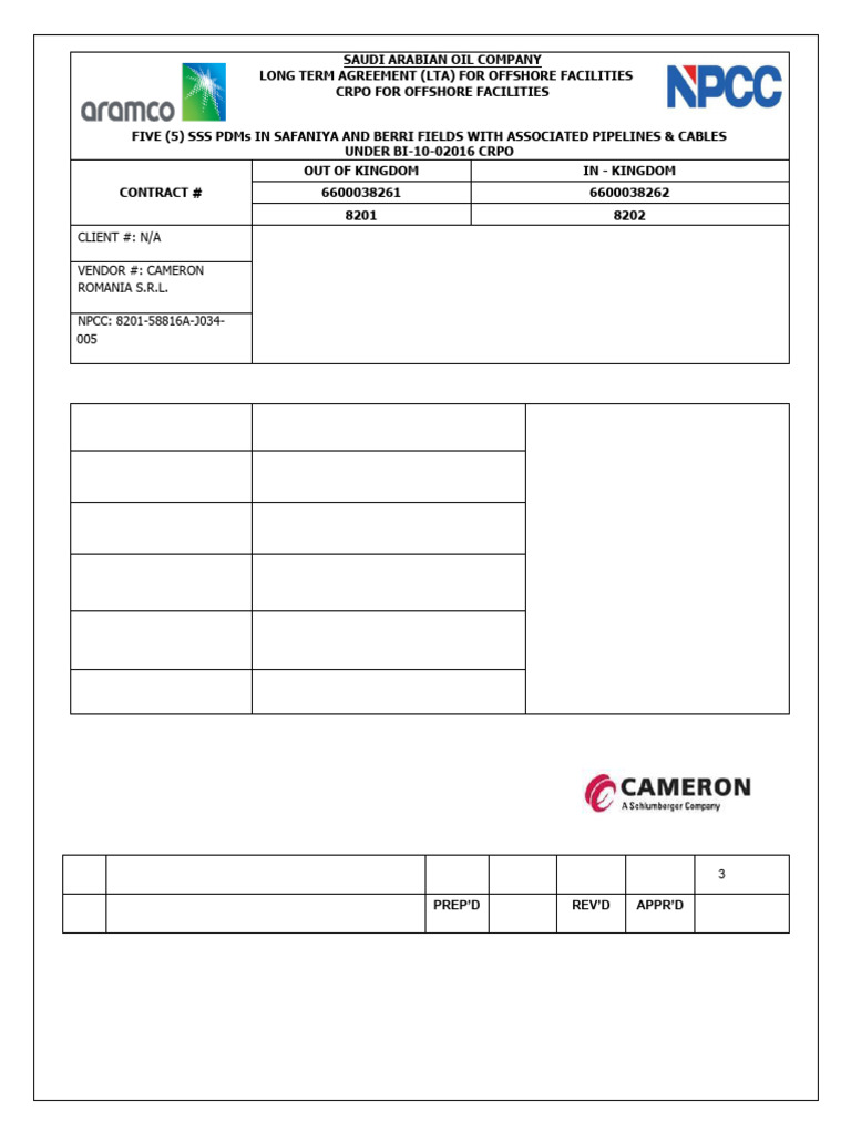 Butinge Terminal Offshore Agreement | PDF | Petroleum Industry ...