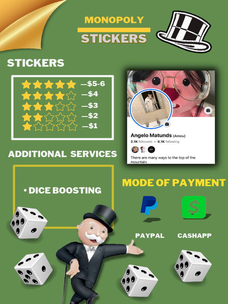 Monopoly Stickers Pricing Guide | PDF