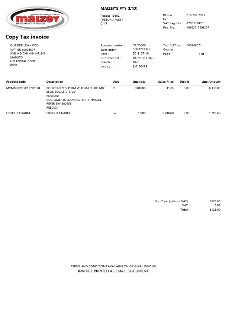 Edited SalesInvoice - Normal | PDF | Invoice | Government Finances