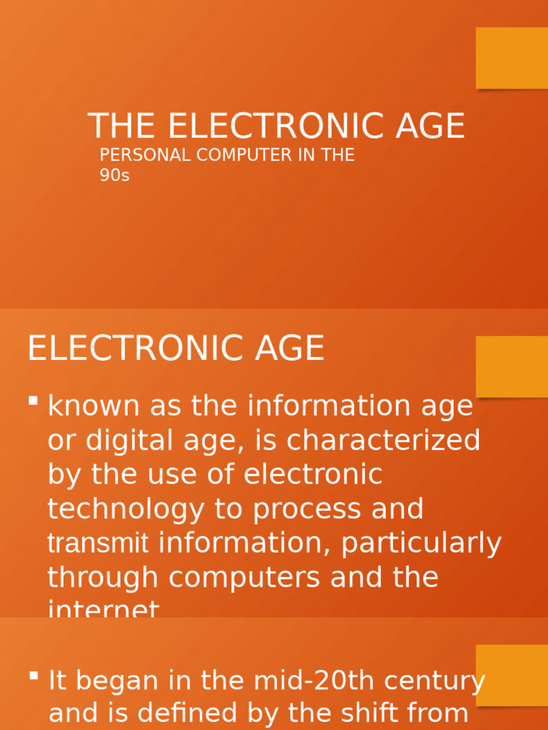 Key Innovations of the Electronic Age | PDF | Television | Radio
