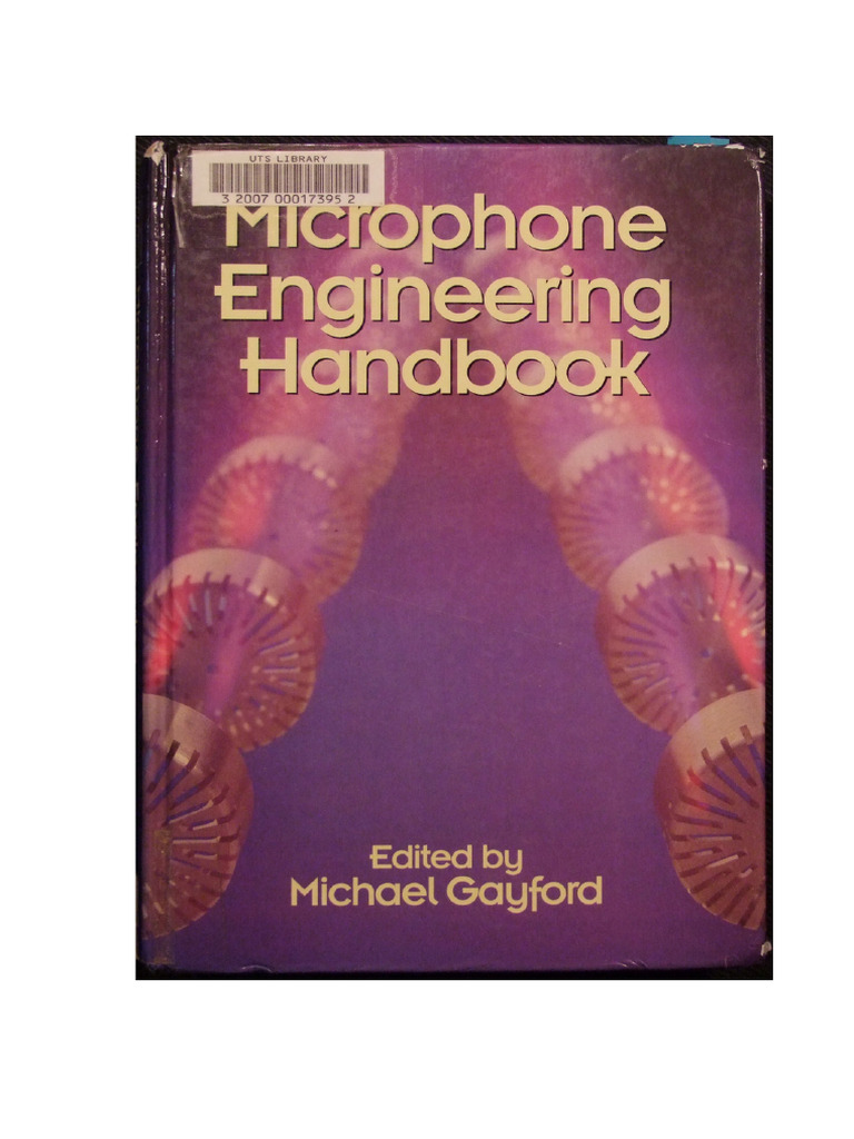 Microphone - Engineering.handbook..chapter.8 4..cohens - Amp | PDF