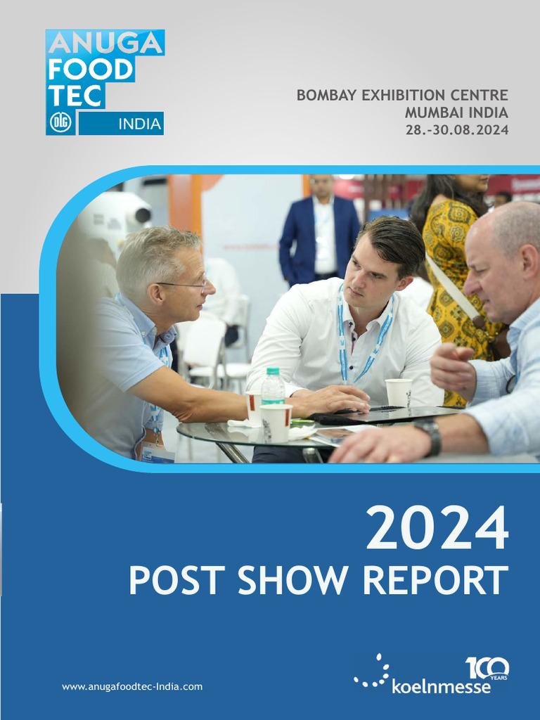 Anuga FoodTec India Post Show Report_2024 | PDF
