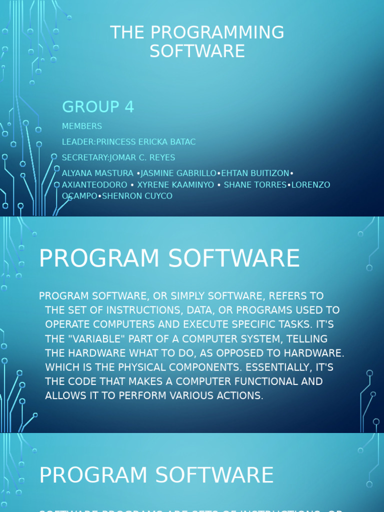 Our Powerpoint L Mao | PDF | Source Code | Computer Programming