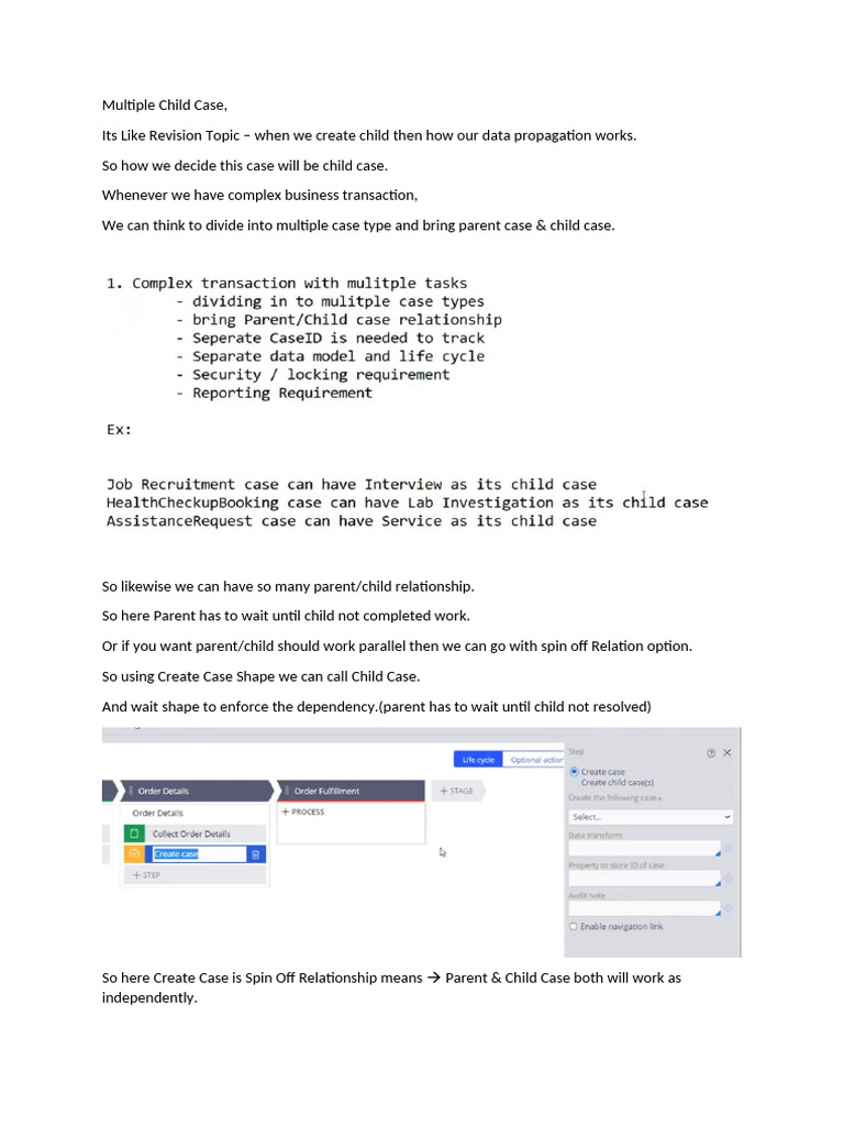 Managing Multiple Child Cases in Workflows | PDF