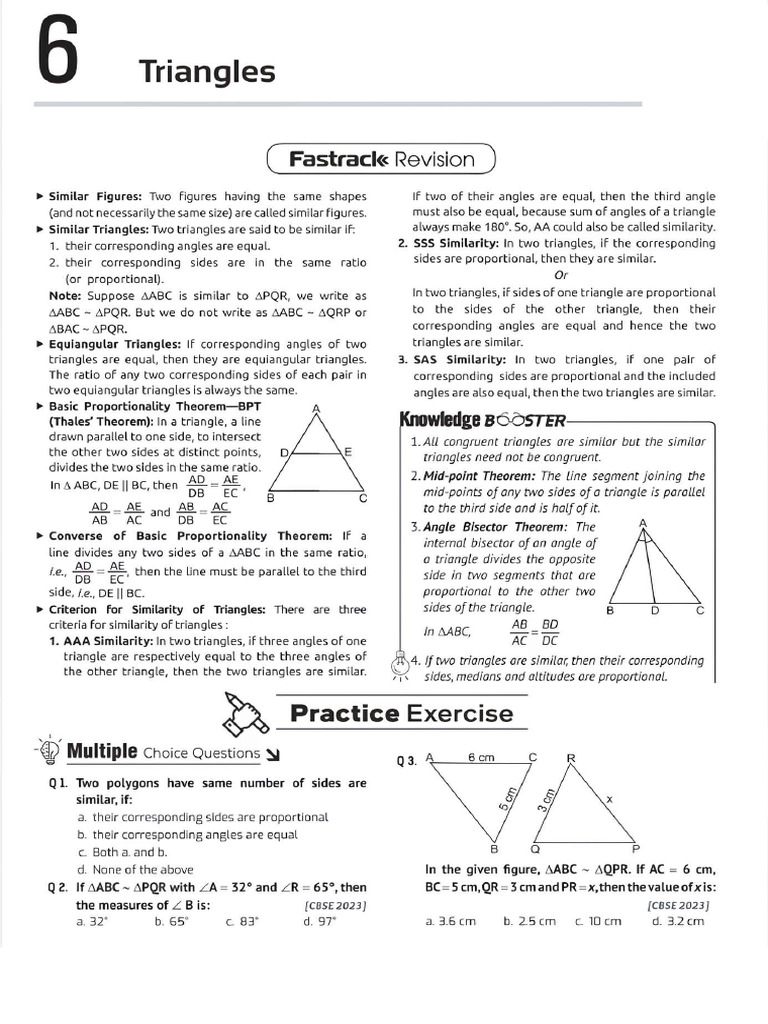 Triangles Basic | PDF