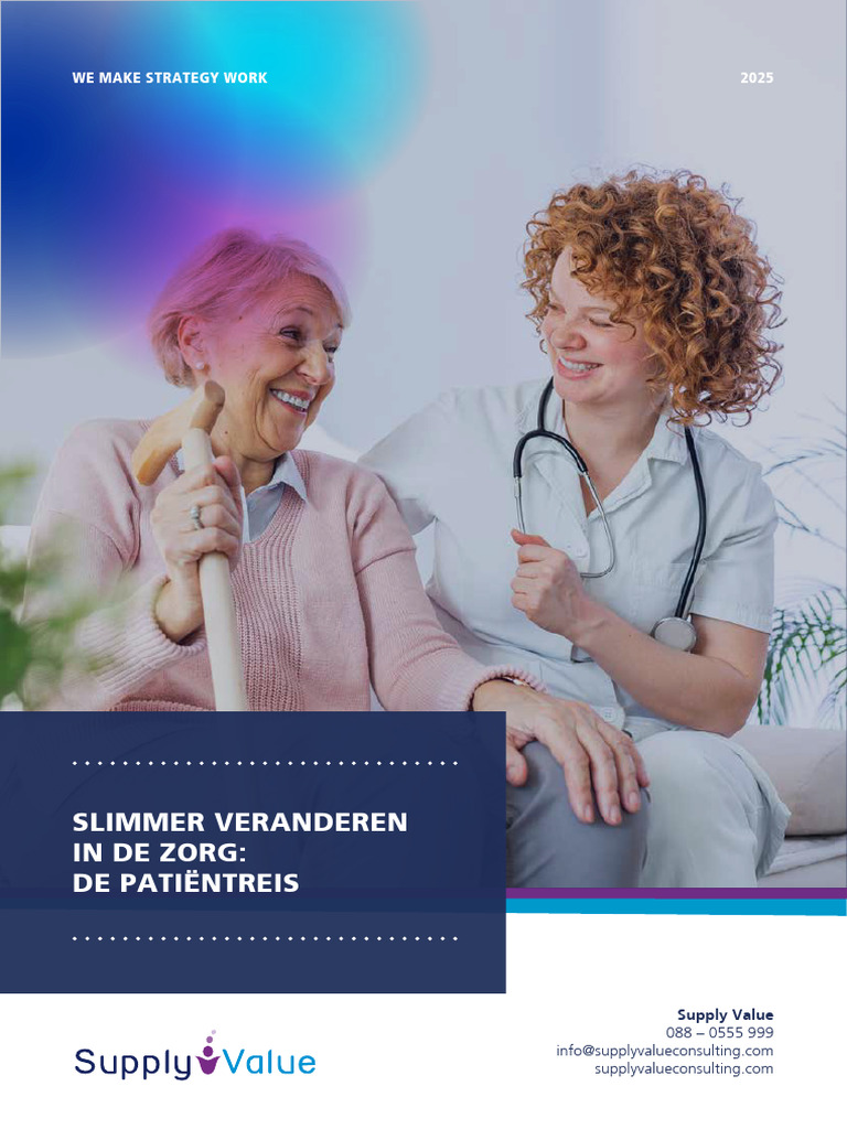 Supplyvalue Whitepaper Slimmer Veranderen in de Zorg de Patientreis p1 ...