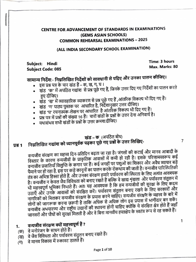Hindi Case. | PDF
