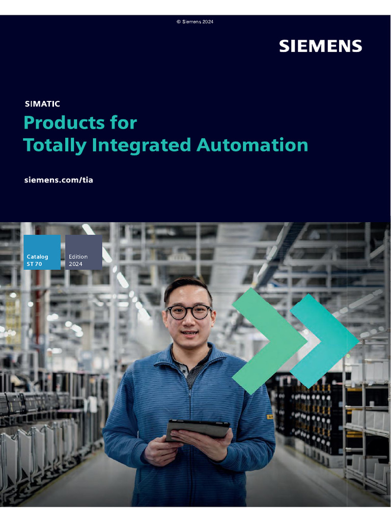 Siemens Loogo! Totally Integrated Automation - Catalog ST 70 2024 | PDF | Automation