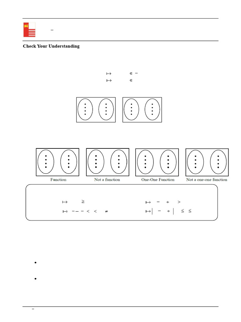 H2 Maths Functions Tutorial 2024-2025 | PDF | Function (Mathematics ...