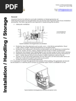Generator Room Design Guide | PDF | Pipe (Fluid Conveyance) | Duct (Flow)