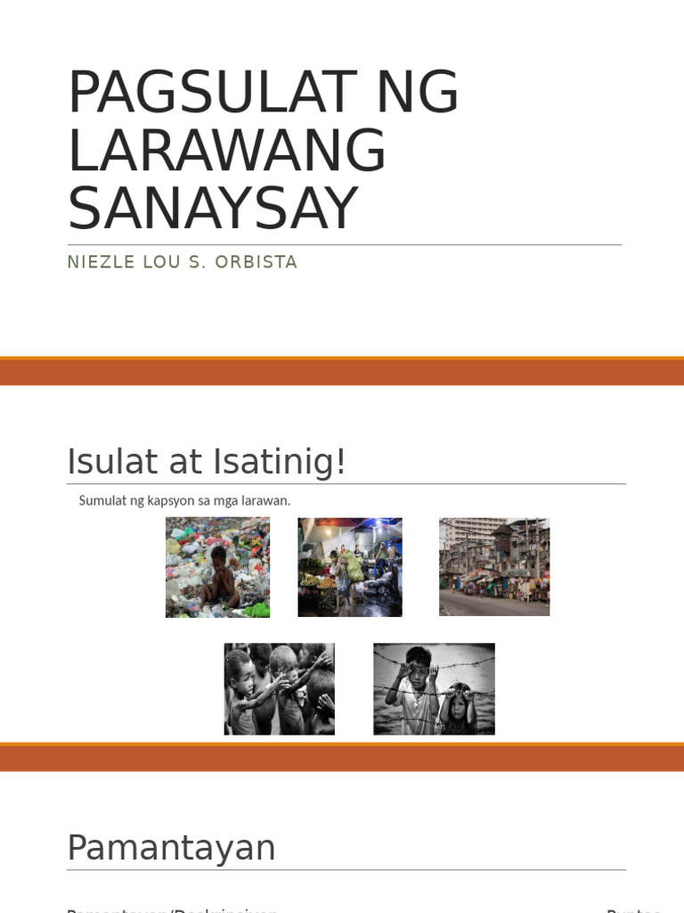 9.pagsulat NG Larawang Sanaysay | PDF