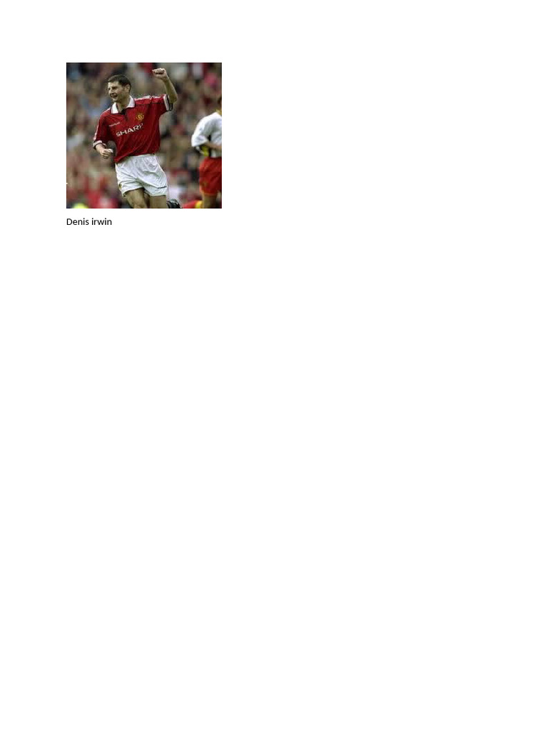 Denis Irwin 4 | PDF