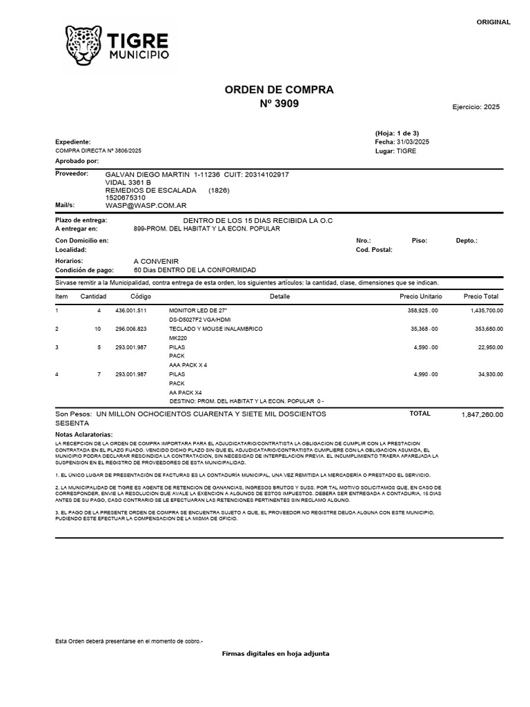 Oc 3909 Galvan | PDF
