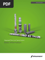 Straumann® Bone Level Tapered Implant | PDF | Dental Implant | Screw