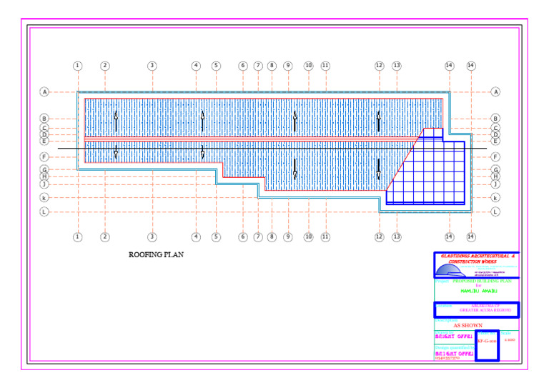 Roofing Plan for Proposed Building | PDF