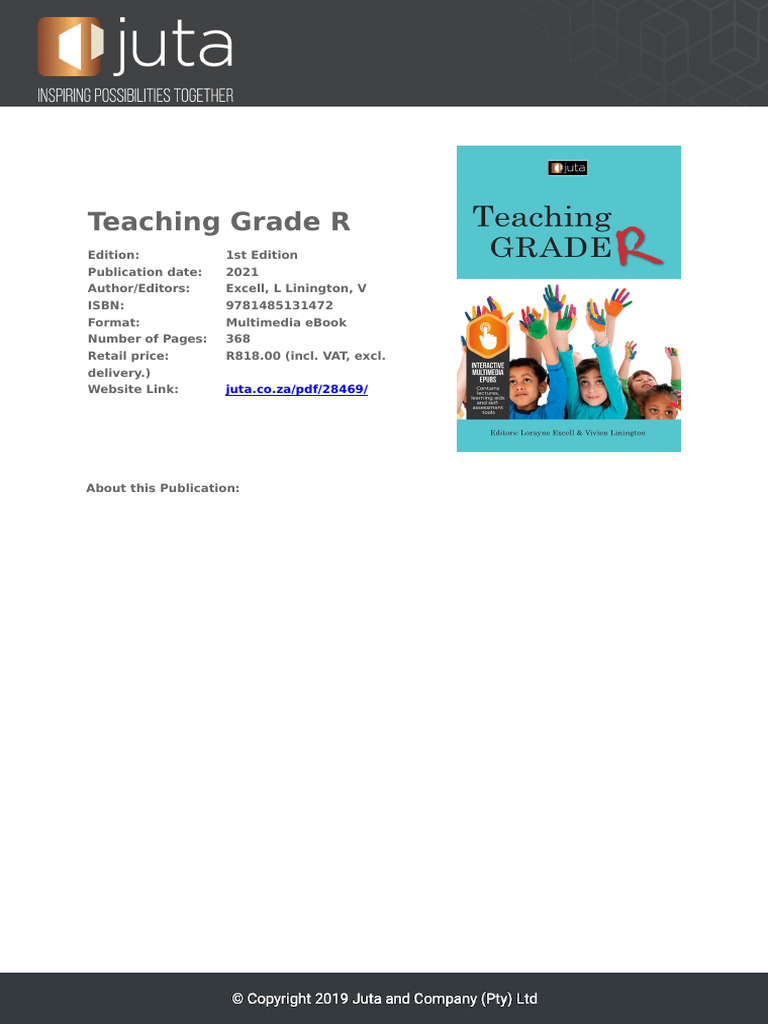 Teaching Grade R: Curriculum Insights | PDF