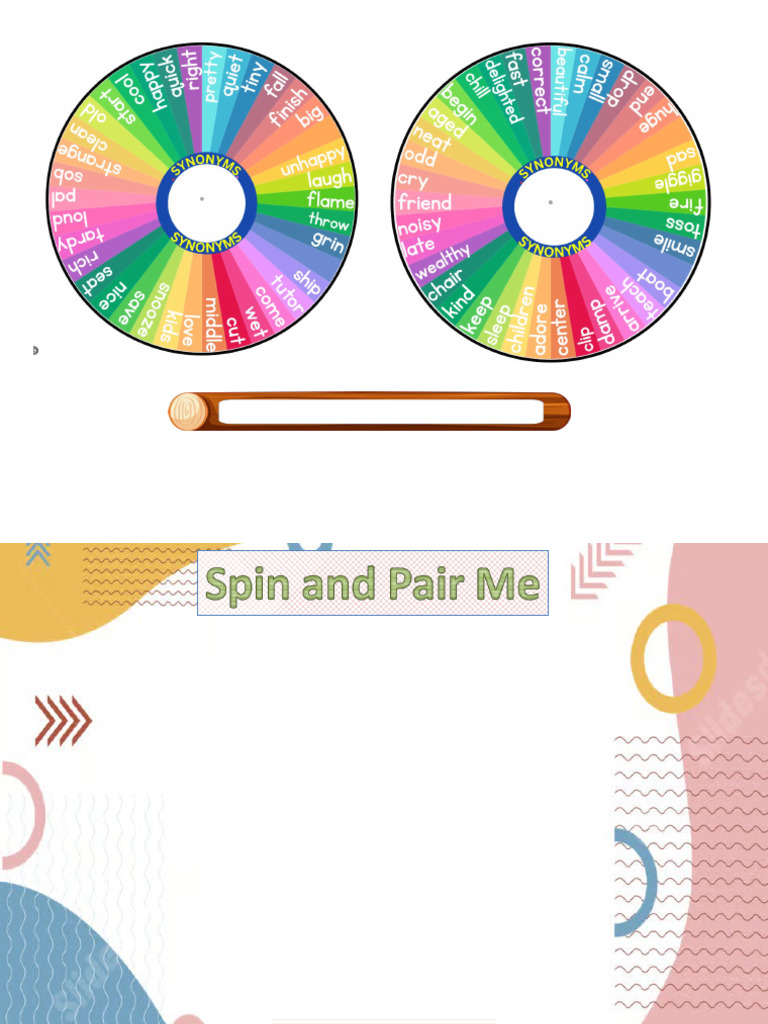 2 SYNONYMS by Teacher Lynn | PDF