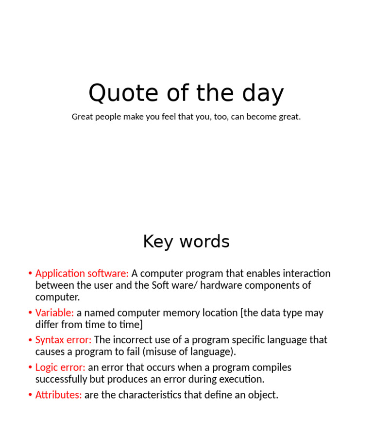 Programming 2B Lesson | PDF