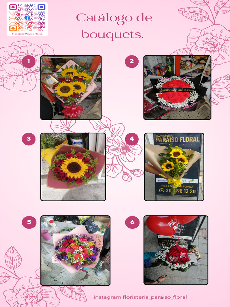 Catálogo de Bouquets Florales 2023 | PDF