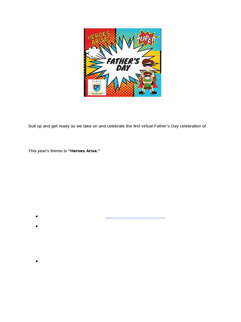 Father's Day Info 2021 (1) | PDF