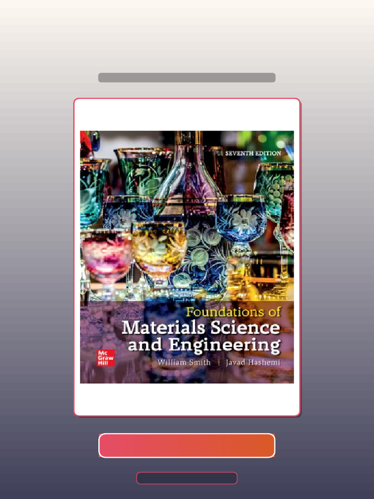 Foundations of Materials Science and Engineering 7th Edition Smith HQ File Fast Access | PDF ...