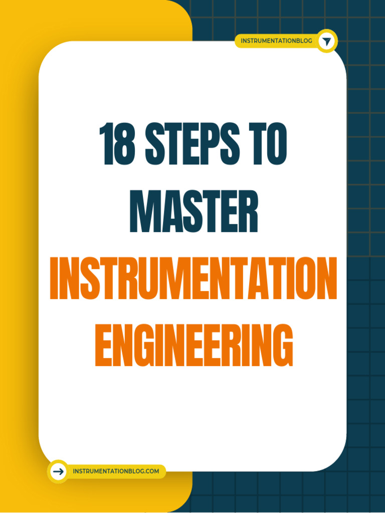 18 Steps To Master Instrumentation Engineering 1753111136 | PDF ...