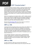CMT Level 1 Curriculum Overview 2025 | PDF | Technical Analysis | Risk