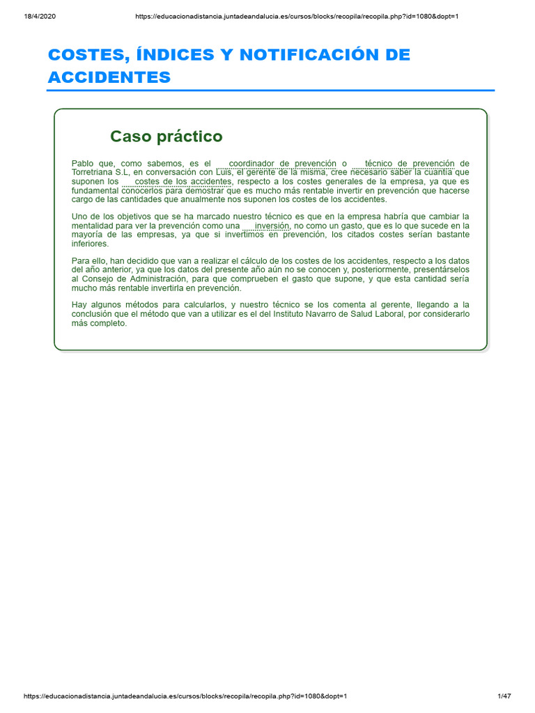 Tema 3 Getiã - N de La Prevenciã - N | PDF | Business | Seguridad y ...