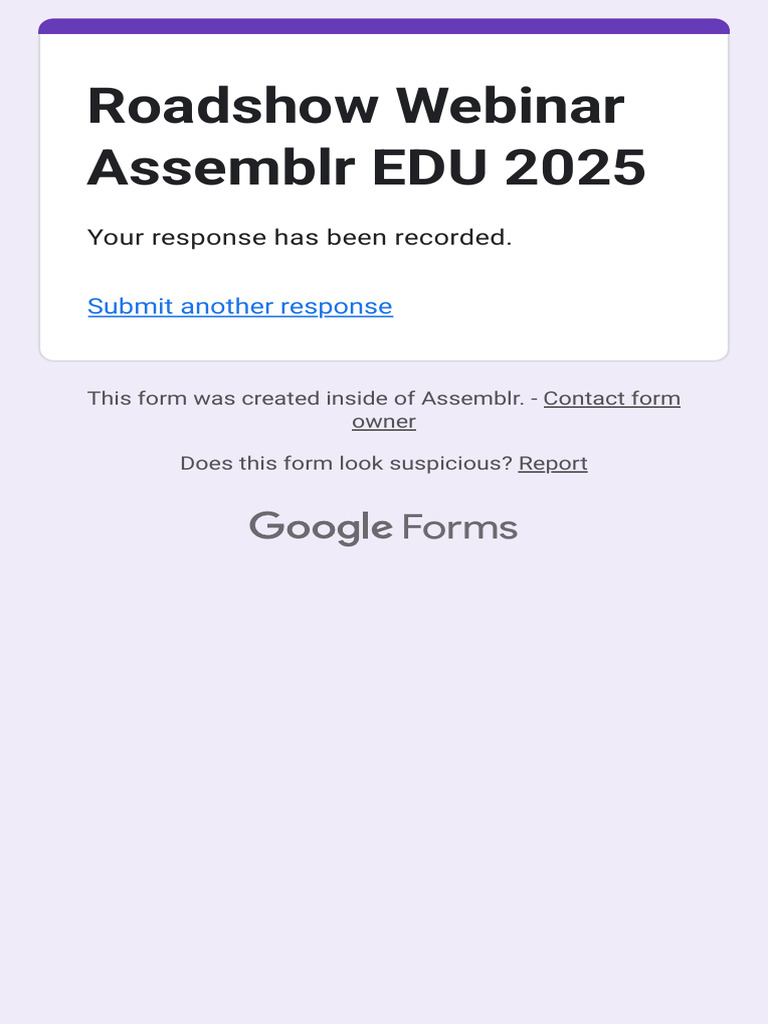 Roadshow Webinar Assemblr EDU 2025 | PDF