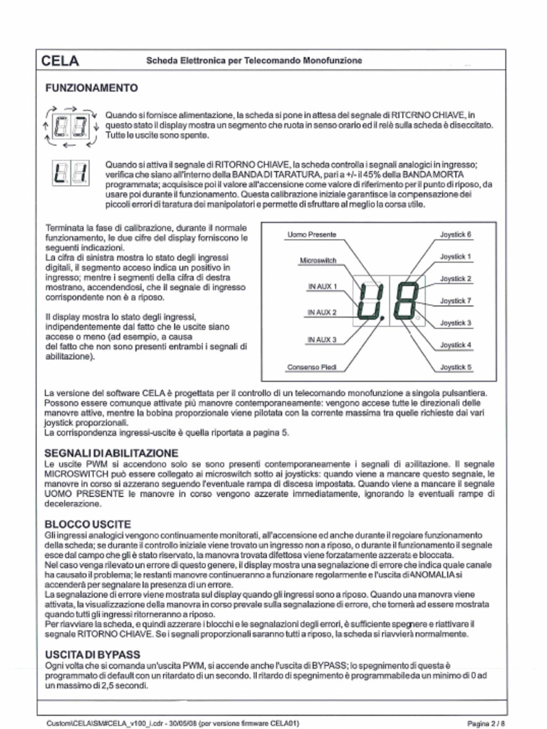 Scheda | PDF