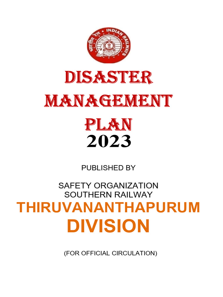 Disaster Management Plan 2023 Pdf Burn Bleeding