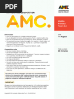 2024 AMC Paper Middle | PDF