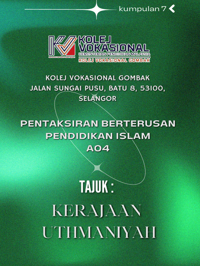 Kerajaan Uthmaniyah | PDF