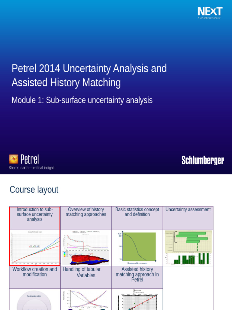 Subsurface Uncertainty Analysis in Petrel | PDF | Uncertainty | Monte ...