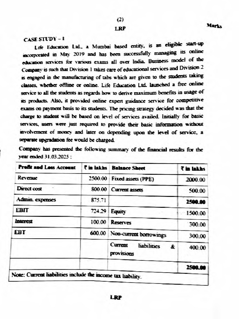 IBS Exam Paper May 25 | PDF