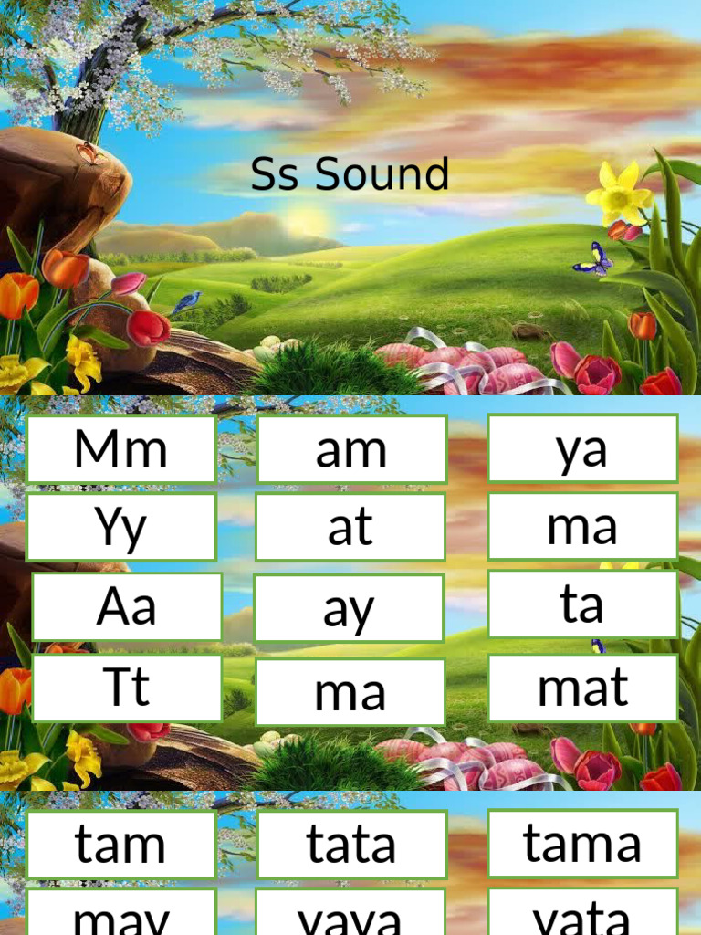Letter Ss Lesson 5 | PDF