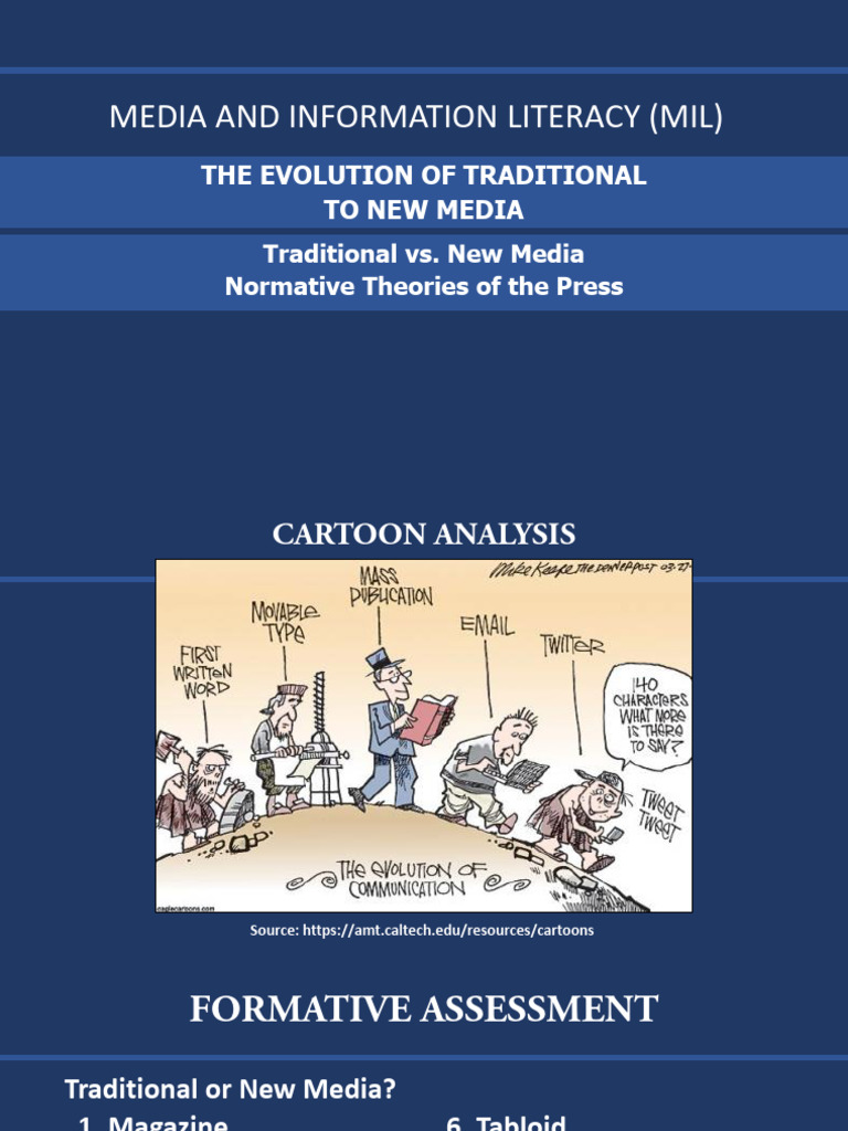 The Evolution of Traditional To New Media | PDF