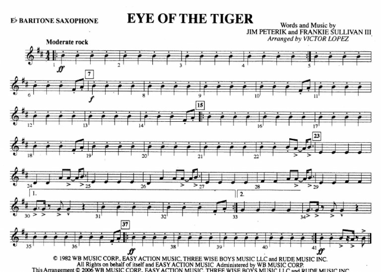 Eye of The Tiger E2 | PDF