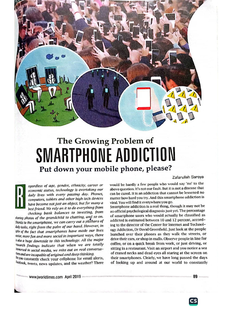 Smartphone Addiction | PDF