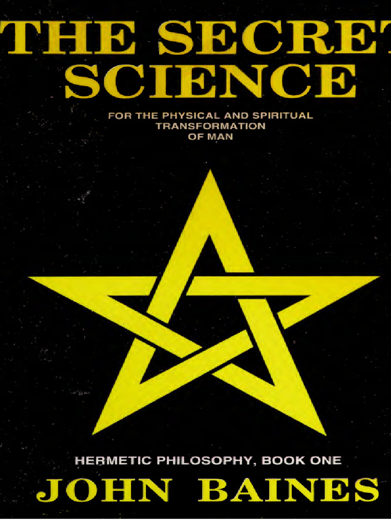The Secret Science - John Baines Dokümanının Çevrilmiş Kopyası | PDF